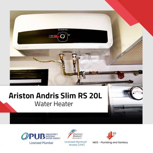 Ariston Andris Slim RS 20L SG #1 Best Licensed Installer