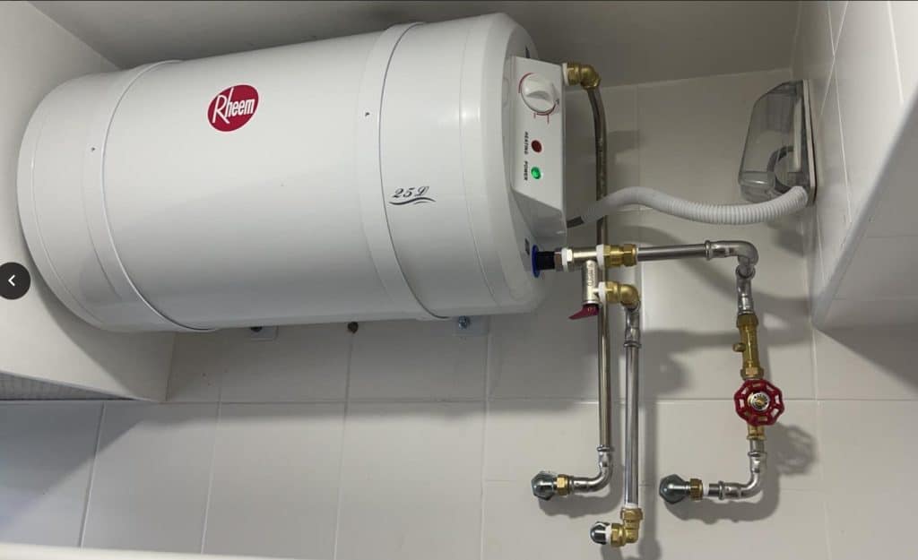 Rheem EHG 25S 25L Best Design for HDB & BTO install