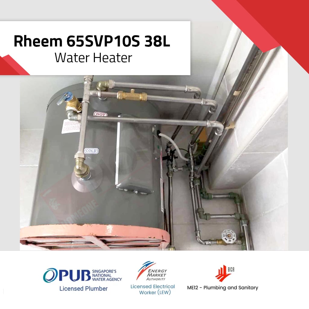 Rheem 65SVP10S Storage Heater: #1 Best Installer