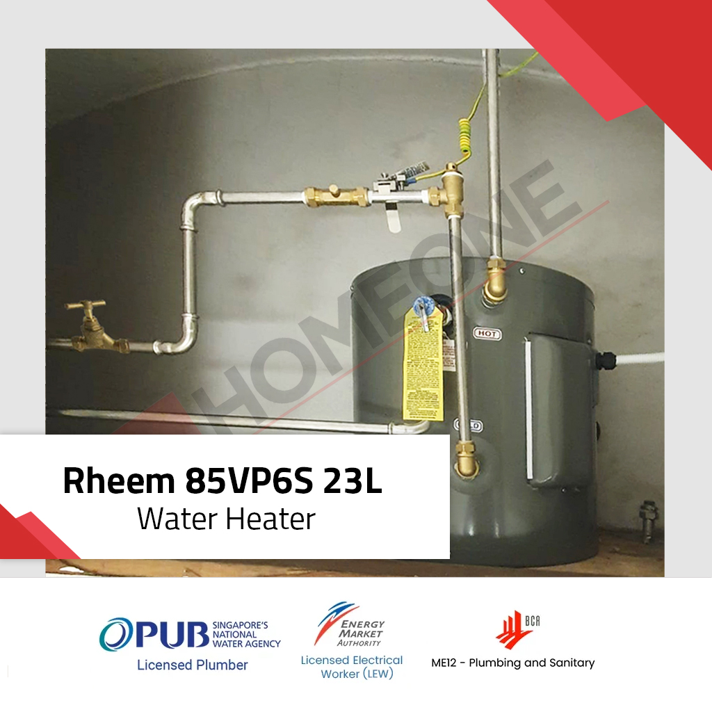 Rheem Storage Water Heater Replacement: #1 Best in SG
